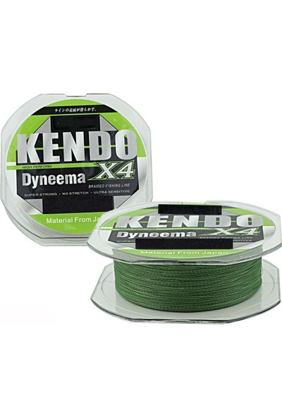 kendo Dyneema 4x Örgü 120 Mt. Yeşil/green Ip Misina - 0.06 mm kendo Dyneema 4x Örgü 120 Mt. Yeşil/green Ip Misina - 0.06 mm
