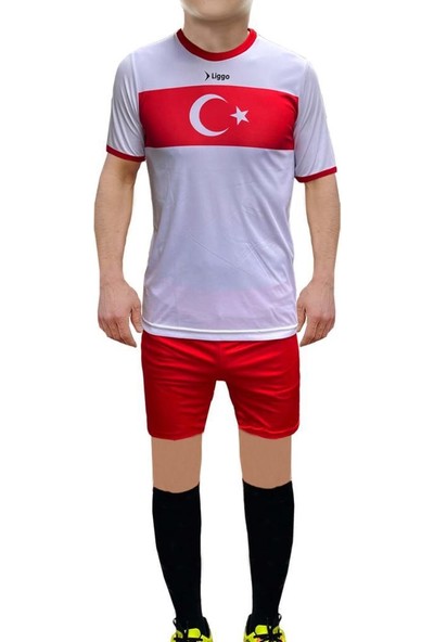 Liggo Türkiye Çocuk Forma Takımı Forma Şort Çorap Hediyeli