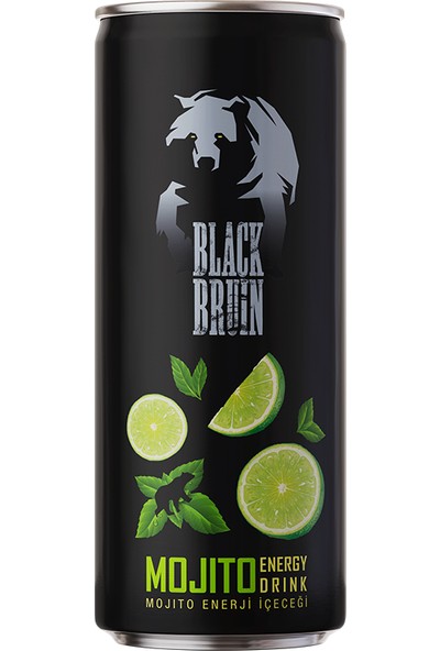Black Bruin Mojitolu Enerji Içeceği 12 x 250 ml Black Bruin Mojitolu Enerji Içeceği 12 x 250 ml