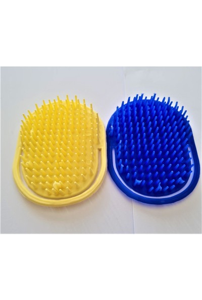 Burdabuldu Kedi Köpek Yıkama Fırçası 2.li