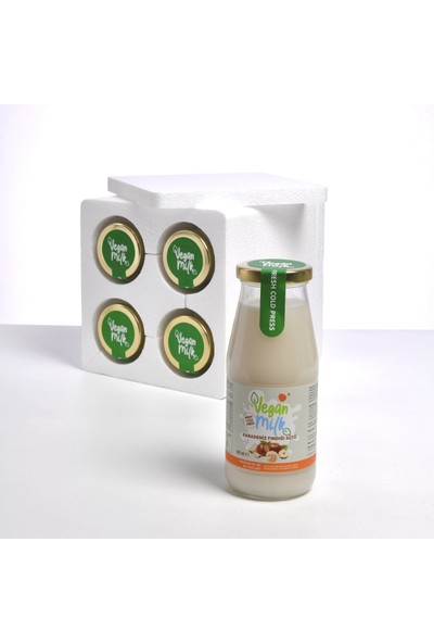 Veganmilk Karadeniz Fındığı Sütü 420ML 4lü