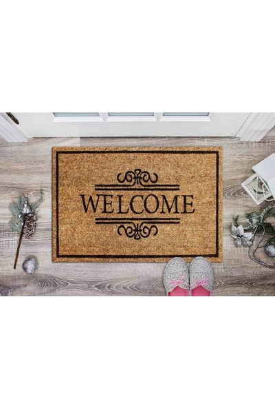 Ibsalpin Bayrak Desenli Dijital Baskılı Kaymaz Taban Paspas