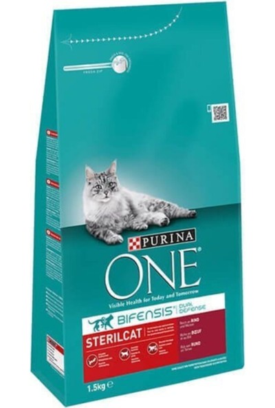 Purina One Sterilised Sığır Etli Kısırlaştırılmış Kedi Maması 1.5 kg