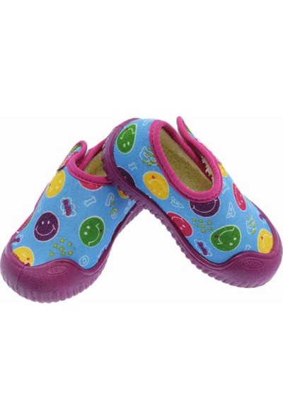 Gezer Kids 02782 Kız Çocuk Yandan Bantlı Panduf Ayakkabı