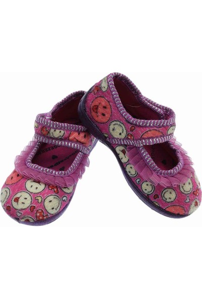 Gezer Kids 02234 Kız Çocuk Tek Bantlı Panduf Ayakkabı