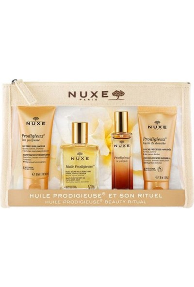 Nuxe Huile Prodigieux Seyahat Seti 2021