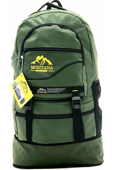 BVLX Körüklü Dağcı Sırt Çantası Yeşil