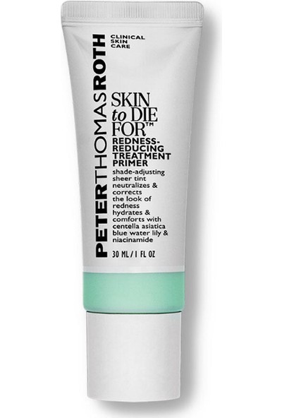 Peter Thomas Roth Skin To Die For Redness Reducing Treatment Primer - Kızarıklık Karşıtı Baz 30ML Peter Thomas Roth Skin To Die For Redness Reducing Treatment Primer - Kızarıklık Karşıtı Baz 30ML