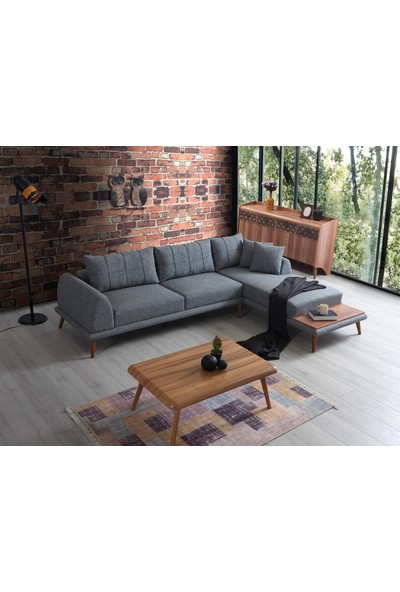 Dekorbizden Retro Köşe Koltuk