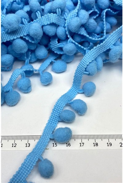 Hayalperest Boncuk Ponpon Şerit 1 mt