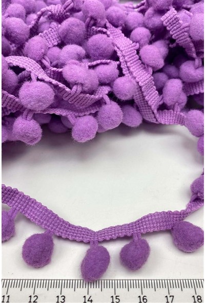 Hayalperest Boncuk Ponpon Şerit 1 mt