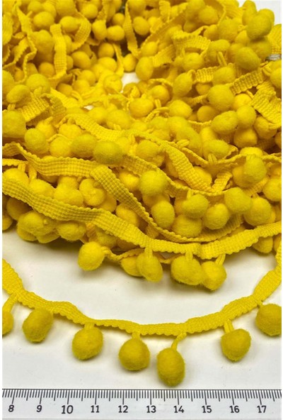 Hayalperest Boncuk Ponpon Şerit 1 mt