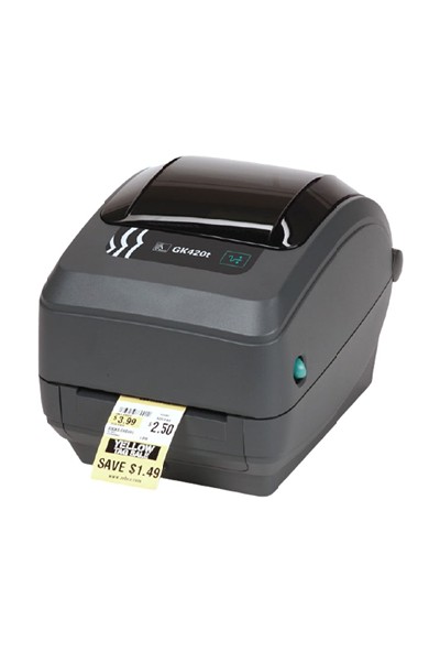 Zebra GK420T Ethernetli Barkod Yazıcı Zebra GK420T Ethernetli Barkod Yazıcı
