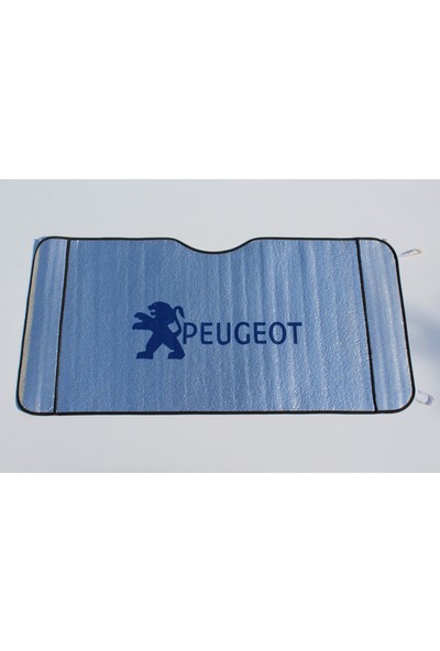 Peugeot Ön Cam Güneşliği 120*60 cm Parlak Güneşlik