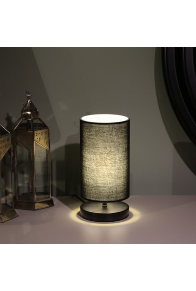 Homing Kumaş Başlıklı Modern Abajur