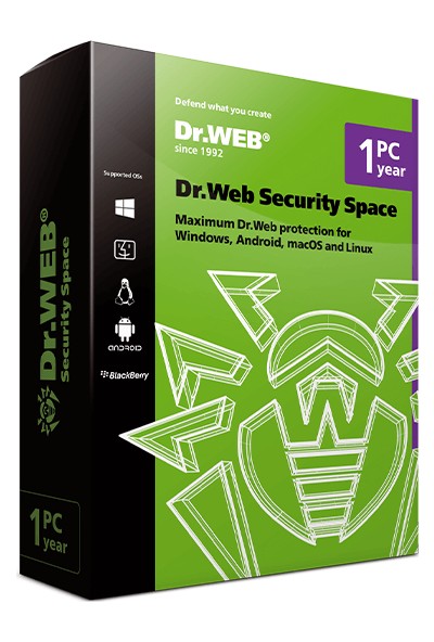 Dr. Web Internet Security 1 Kullanıcı 1 Yıl Dr. Web Internet Security 1 Kullanıcı 1 Yıl