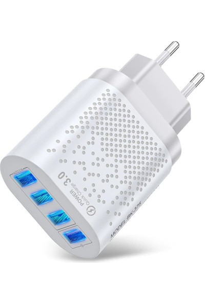 Zuidid 48 W 3 Amper 4 USB Portlu Hızlı Şarj Cihaz - Çoklu Şarj Zuidid 48 W 3 Amper 4 USB Portlu Hızlı Şarj Cihaz - Çoklu Şarj
