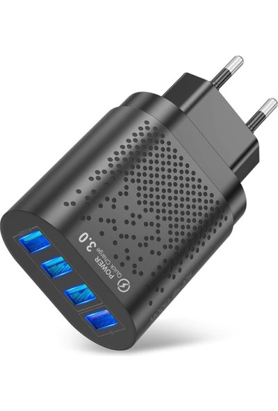 Zuidid 48 W 3 Amper 4 USB Portlu Hızlı Şarj Cihaz - Çoklu Şarj Zuidid 48 W 3 Amper 4 USB Portlu Hızlı Şarj Cihaz - Çoklu Şarj