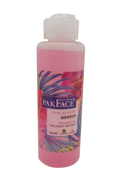 Pak Face Tırnak Güçlendirici Aseton 150 ml