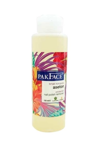 Pak Face Tırnak Koruyucu Aseton 150 ml