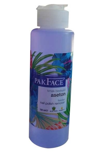 Pak Face Tırnak Besleyici Aseton 150 ml