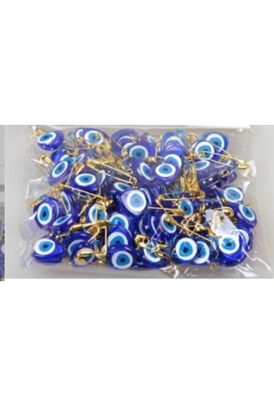 Çatal Iğneli Nazar Boncuğu 100 Adet Çengelli Iğneli Nazar Boncuğu Hobi Malzemesi Süsü Hediyelik Eşya Süs Çatal Iğneli Nazar Boncuğu 100 Adet Çengelli Iğneli Nazar Boncuğu Hobi Malzemesi Süsü Hediyelik Eşya Süs