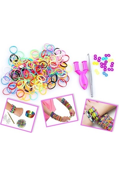 Efe Toys 200 Parça Bileklik Yapma Çocuk Tasarım Seti Efe Toys 200 Parça Bileklik Yapma Çocuk Tasarım Seti