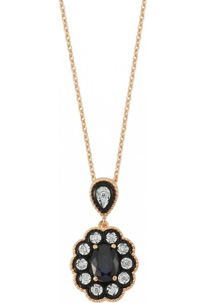 Koçak 1.95 Karat Elmas Safir Kolye