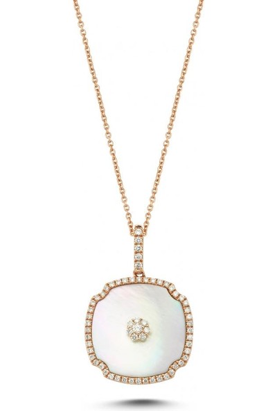 Koçak 8.68 Karat Sedef Pırlanta Kolye Koçak 8.68 Karat Sedef Pırlanta Kolye