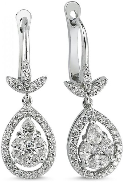 Koçak 0.93 Karat Pırlanta Küpe