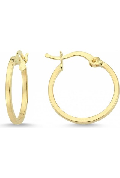 Koçak 14 Ayar Halka Sarı Altın Küpe Koçak 14 Ayar Halka Sarı Altın Küpe