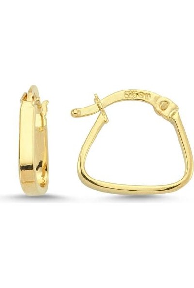 Koçak 14 Ayar Üçgen Altın Küpe Koçak 14 Ayar Üçgen Altın Küpe