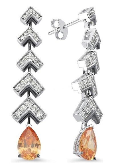 Koçak 7.29 Karat Cham Sent Pırlanta Küpe