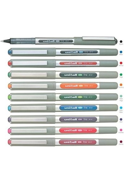 Uni-Ball Uni Ball Ub 157 Eye Fine Roller Kalem 0.7 mm Bordo