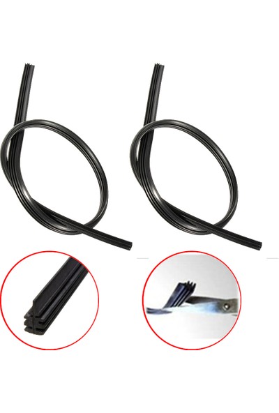 3 Tıkla Premium Silecek Lastiği 700 Mm Çift