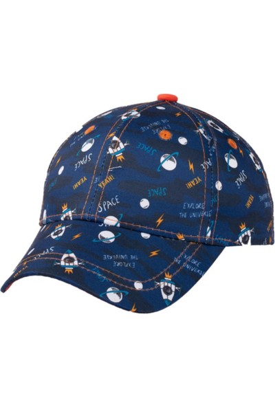 Kitti Erkek Çocuk Desenli Şapka 2.5-6 Yaş