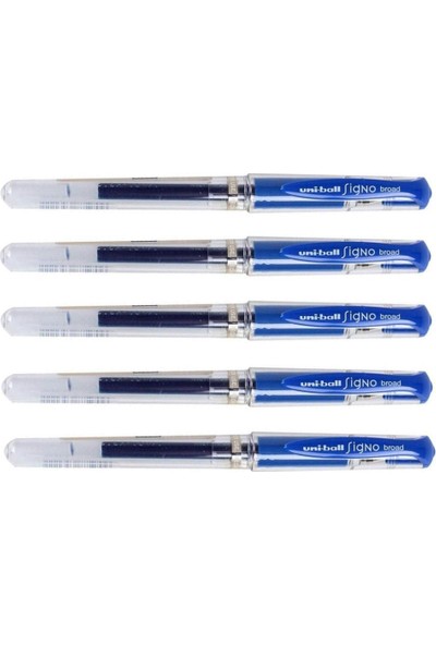 Uni-Ball UM-153 Signo Broad İmza Kalemi 1.0 mm Mavi 5'li Uni-Ball UM-153 Signo Broad İmza Kalemi 1.0 mm Mavi 5'li
