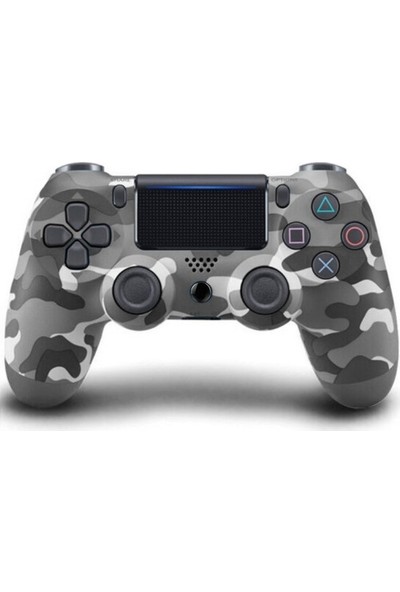 Sarftech Ps4 Gri Kamuflaj Çift Titreşimli Wireless Gamepad Joystick Kablosuz Ps4 Oyun Kolu Sarftech Ps4 Gri Kamuflaj Çift Titreşimli Wireless Gamepad Joystick Kablosuz Ps4 Oyun Kolu