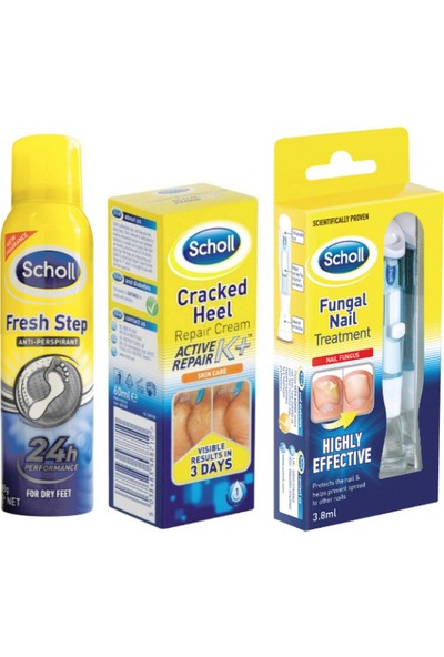 Tırnak Mantarı Giderici 3,8 Ml+ Ayak Spreyi 150 Ml+Topuk Çatlak Kremi 60 ml Tırnak Mantarı Giderici 3,8 Ml+ Ayak Spreyi 150 Ml+Topuk Çatlak Kremi 60 ml