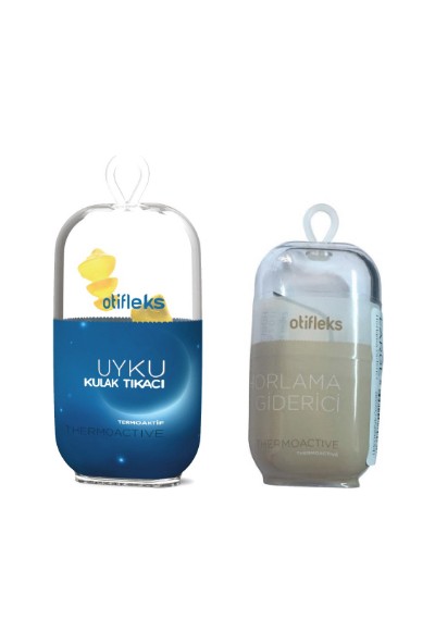 Otifleks Horlama Giderici ( Small ) + Uyku Kulak Tıkacı (Medium)