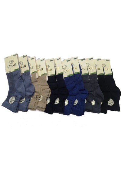 Erçınar 12 Çift Dikişsiz Bambu Patik Erkek Çorap Erçınar 12 Çift Dikişsiz Bambu Patik Erkek Çorap