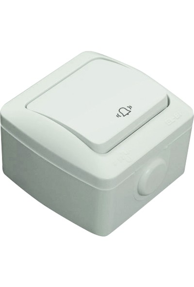 Elbi Eva Sıva Üstü Zil Anahtarı