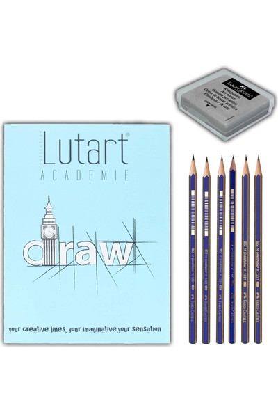 Lutart Karakalem Eskiz Başlangıç Seti - 29 Lutart Karakalem Eskiz Başlangıç Seti - 29