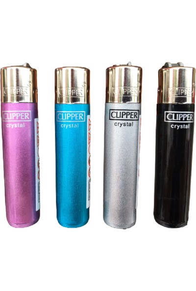 Clipper Micro Crystal Taşlı Çakmak 4'lü Set (No4) Clipper Micro Crystal Taşlı Çakmak 4'lü Set (No4)