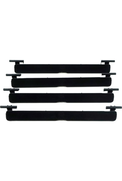 Bross Otomotiv BSR575-1 Bmw 5 F10 F11 Için 4 Adet Tavan Oluk Çıta Port Kapağı 135*13 mm 51137274739