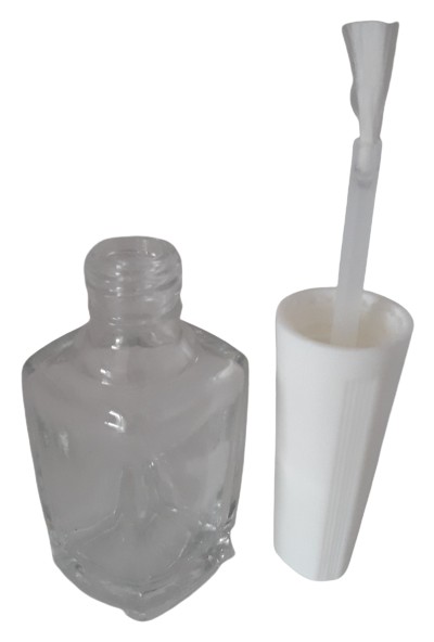 Dbyol Oje Şişesi 10 ml (3 Adet) Kare Uzun Boş Şişe