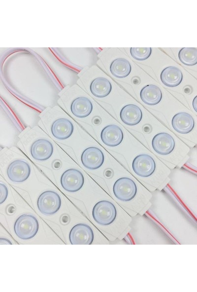 Ayce Modül LED Beyaz Plus 3'lü 2835 Beyaz 10 Adet Ayce Modül LED Beyaz Plus 3'lü 2835 Beyaz 10 Adet