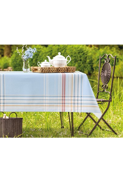 Madame Coco Farrant Pvc Masa Örtüsü - Açık Mavi 140 x 200 cm. Madame Coco Farrant Pvc Masa Örtüsü - Açık Mavi 140 x 200 cm.