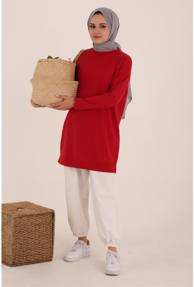 Kadın Araboy Sweat- Kırmızı Kadın Araboy Sweat- Kırmızı