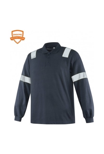 İşmont Ismontpro Polo Yaka Uzun Kol T-Shirt Alev Almaz